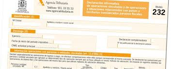 Nuevo modelo 232: plazo de presentación del 1 al 30 de noviembre. | F&L